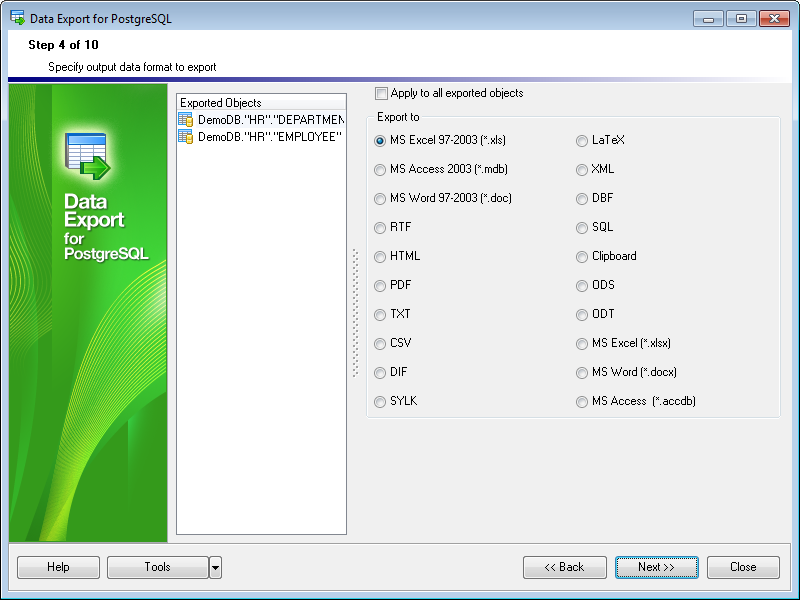 SQL Management Studio for PostgreSQL | Features | SQLManager